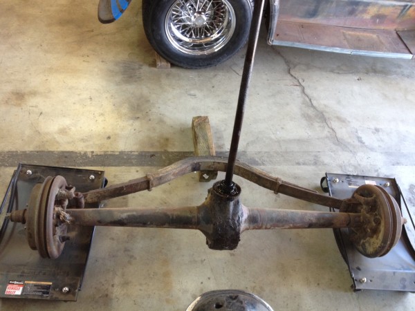 1931 Ford coupe banjo rear - The Ford Barn